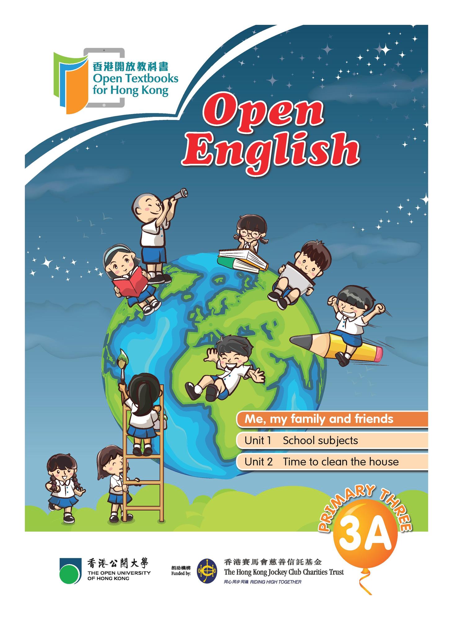 香港閱讀城 - Open English Primary 3A Book 1