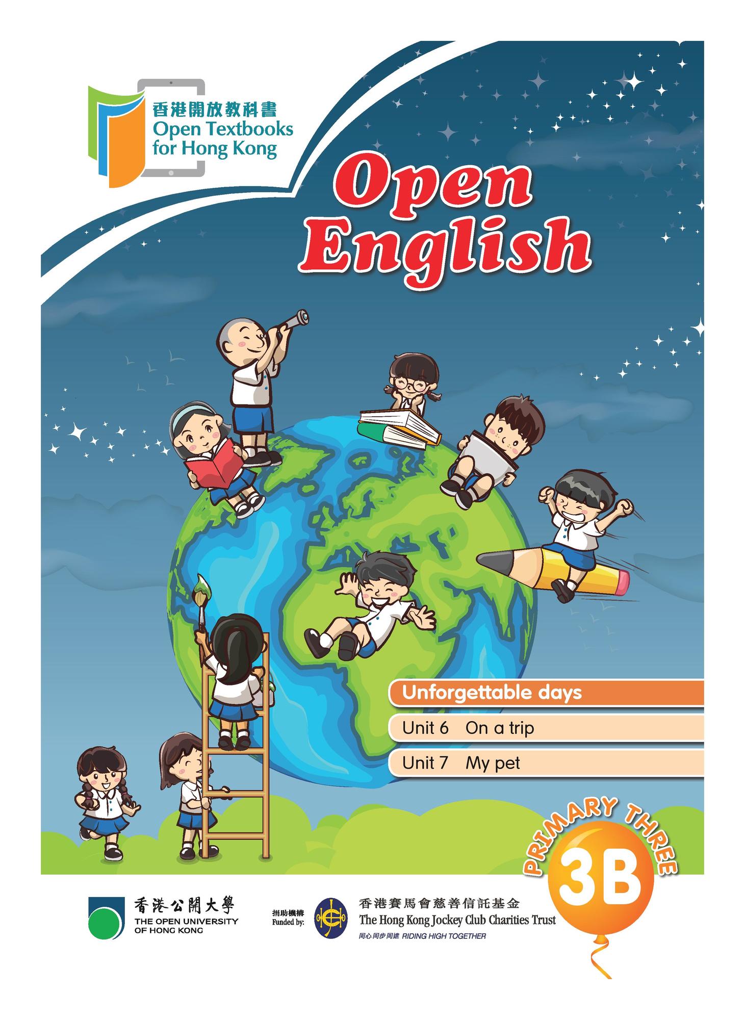 香港閱讀城 - Open English Primary 3B Book 3