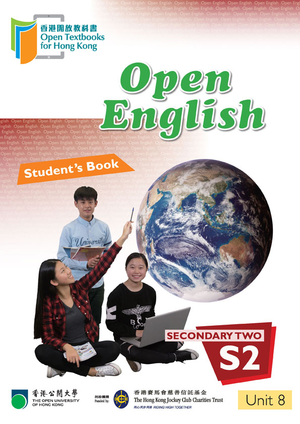 香港閱讀城 - Open English Secondary 2 Unit 8 (Student's book)