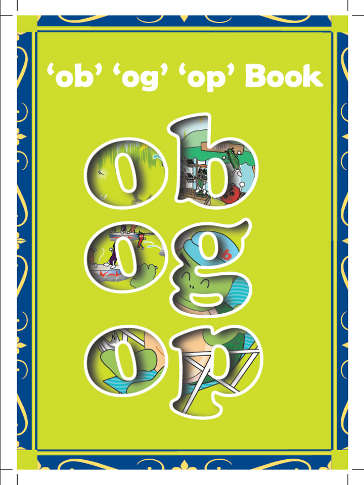 香港閱讀城 - Unit 10 Week 4 - 'ob' 'og' 'op' Book