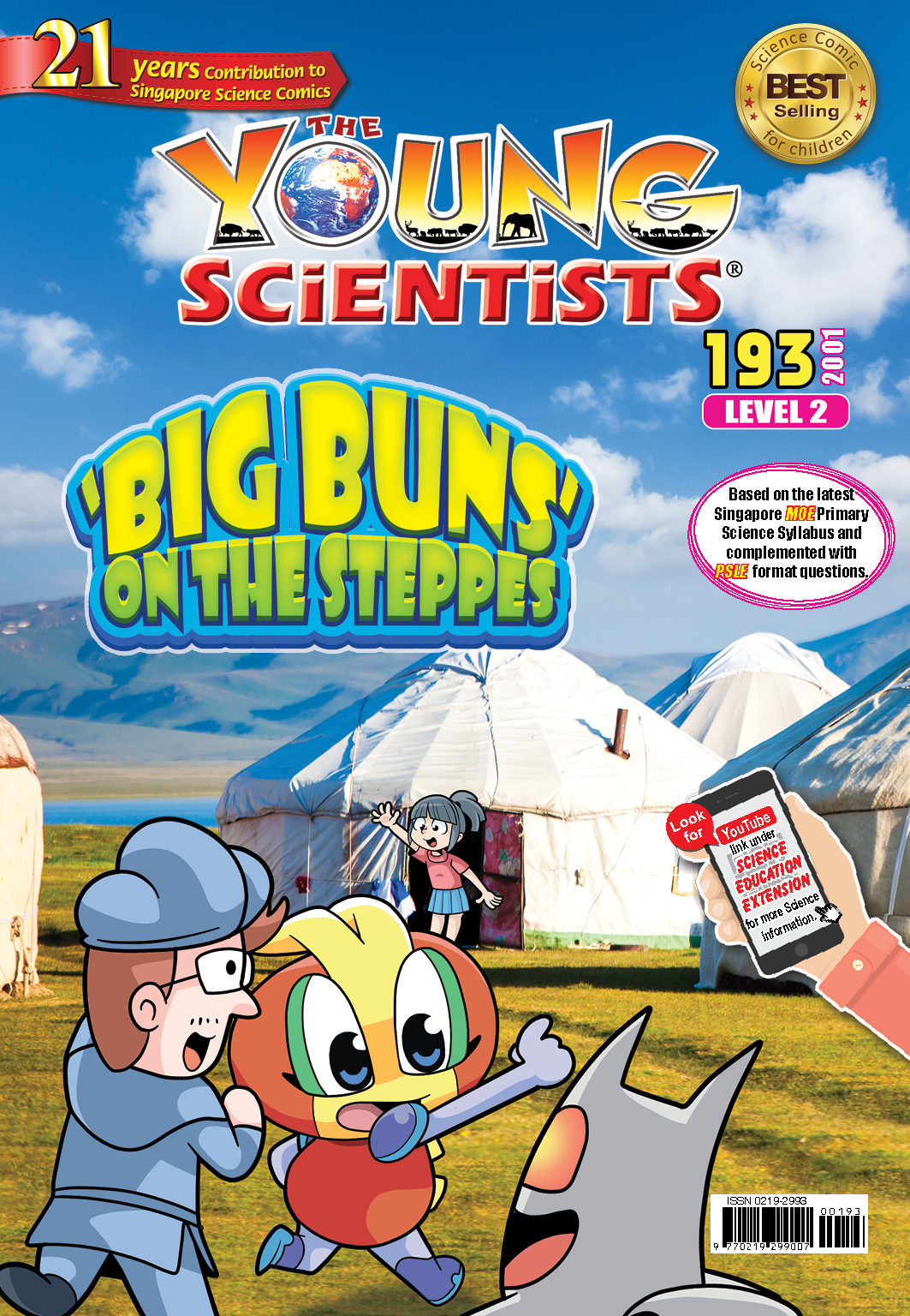 香港閱讀城 - The Young Scientists Level 2- 193 Big Buns On The Steppes