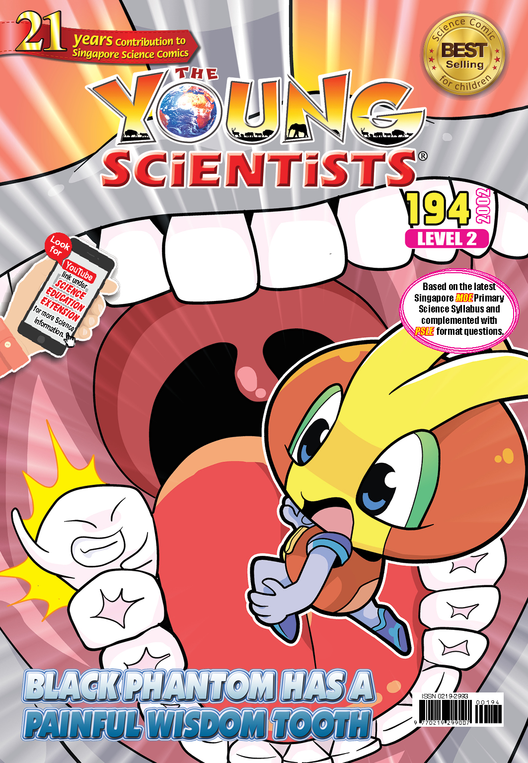 香港閱讀城 - The Young Scientists Level 2- 194 Black Phantom Has A Painful ...