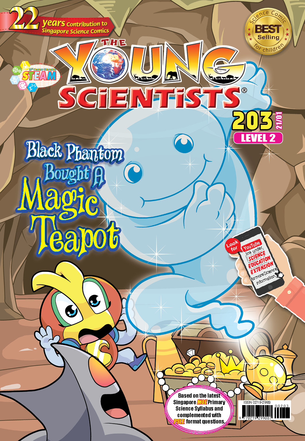 香港閱讀城 - The Young Scientists Level 2- 203 Black Phantom Bought A Magic ...