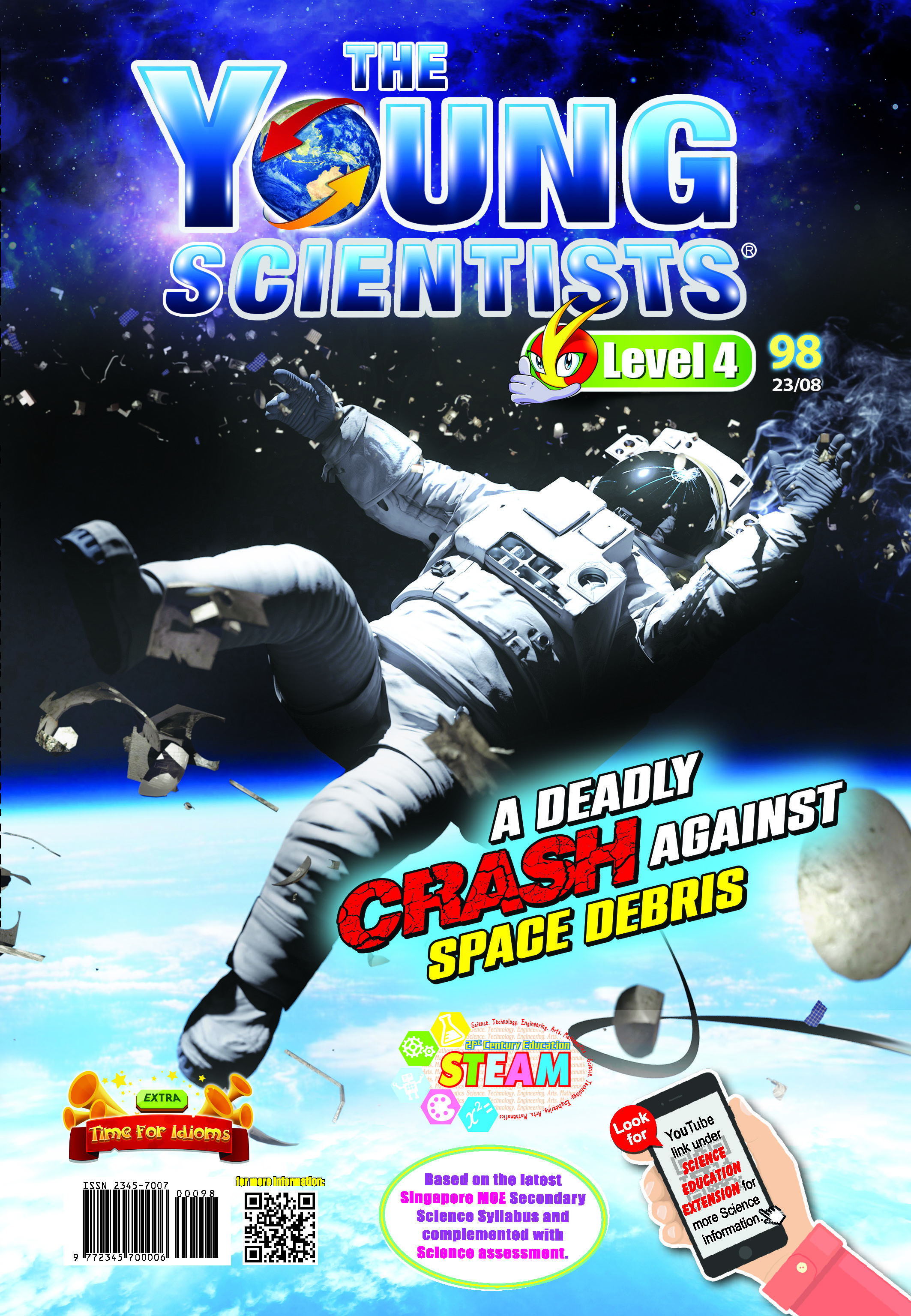 香港閱讀城 - The Young Scientists Level 4 (98) A Deadly Crash Against Space ...